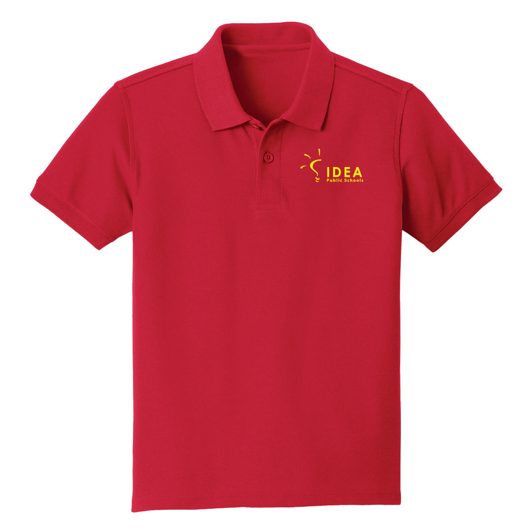 IDEA Uniform - Red Polo | GT Goldsports Trophies and Awards Co.