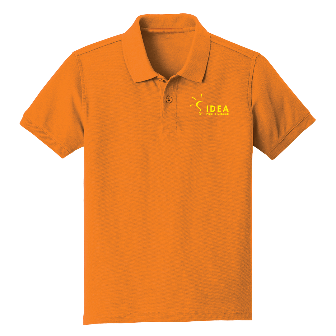 IDEA Uniform - Orange Polo | GT Goldsports Trophies and Awards Co.