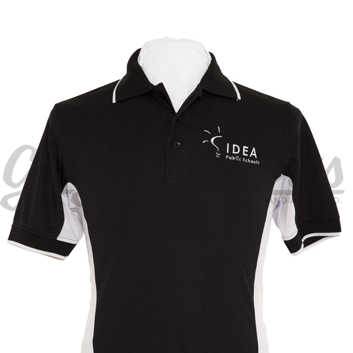 IDEA Uniform - Black Polo | GT Goldsports Trophies and Awards Co.